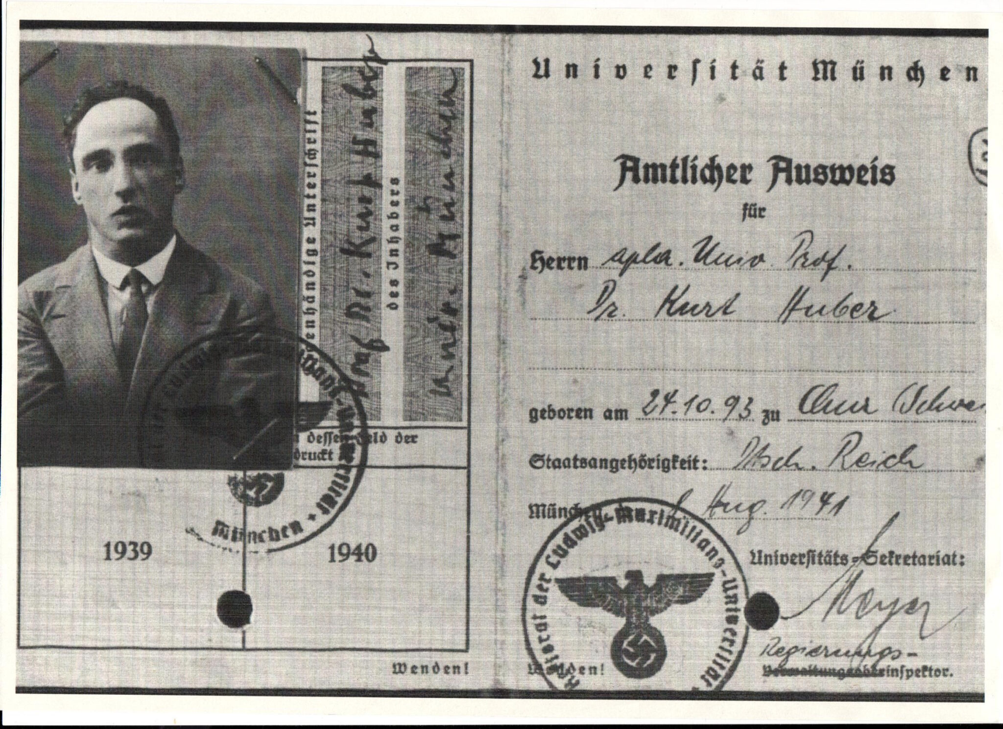 Kurt Huber - Through their EYES